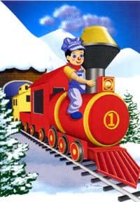 Amazon.com : Polar Express Flag 28@"" : Outdoor Flags : Patio, Lawn ...