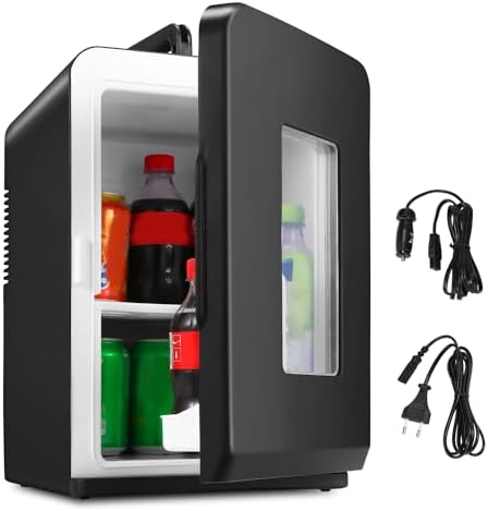 Gimisgu Mini Réfrigérateur Voiture Portable, 15 litres Mini Frigo de ...