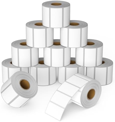 Amazon.com : 3 Rolls Mini Thermal Labels Thermal Printer Sticker 0.8 ...