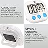 Amazon.com: H&S Kitchen Timer & Cooking Timer – Magnetic Countdown ...