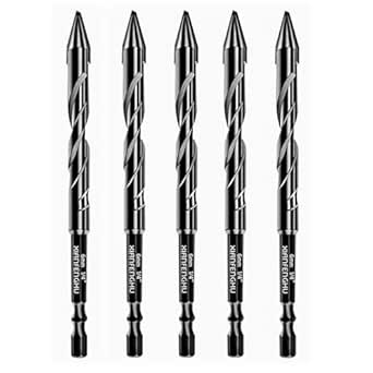 Amazon.com: High Strength Bevel Special Eccentric Twist Drill bit Set ...