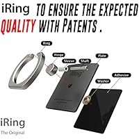 Amazon.com: iRing Original, Made in Korea, Phone Ring Holder, Cell Phone Grip Stand, Compatible ...