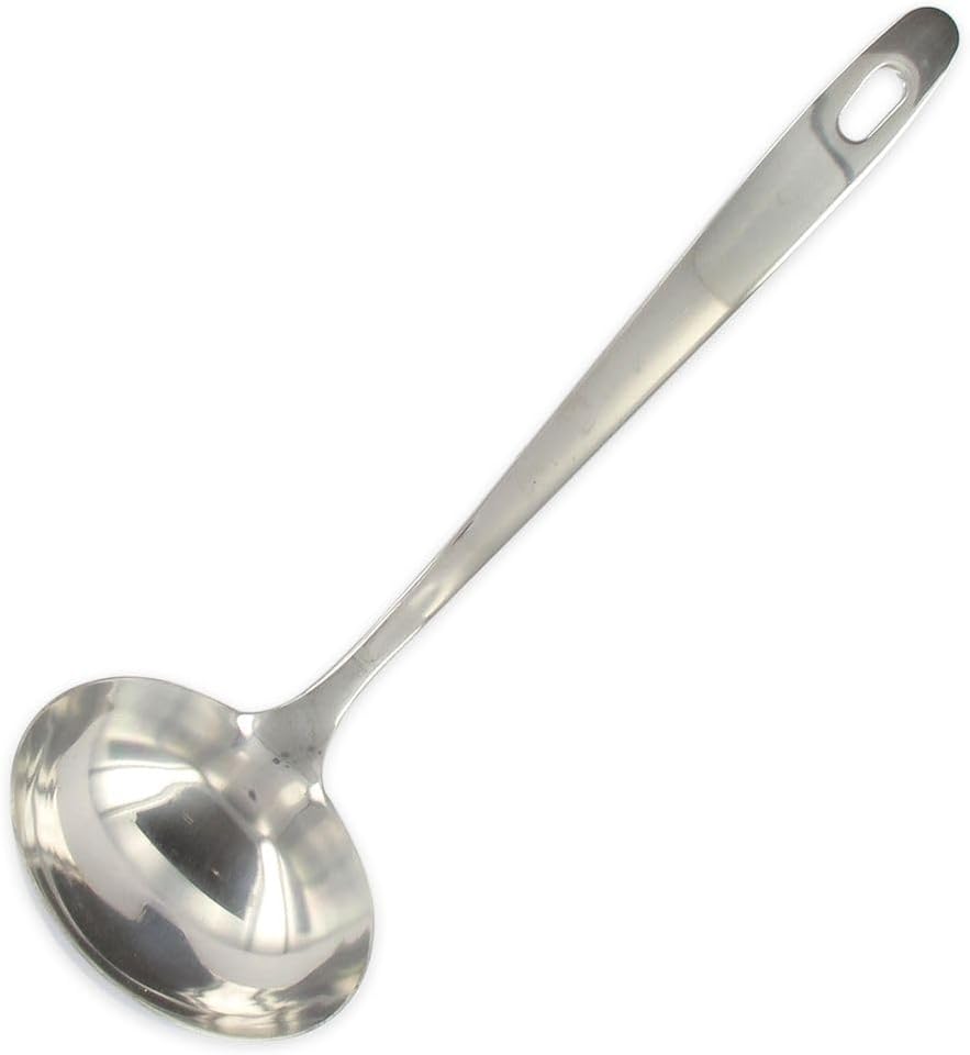 Fackelmann 40692 Louche de Cuisine INOX 28 cm, louche, louche de ...