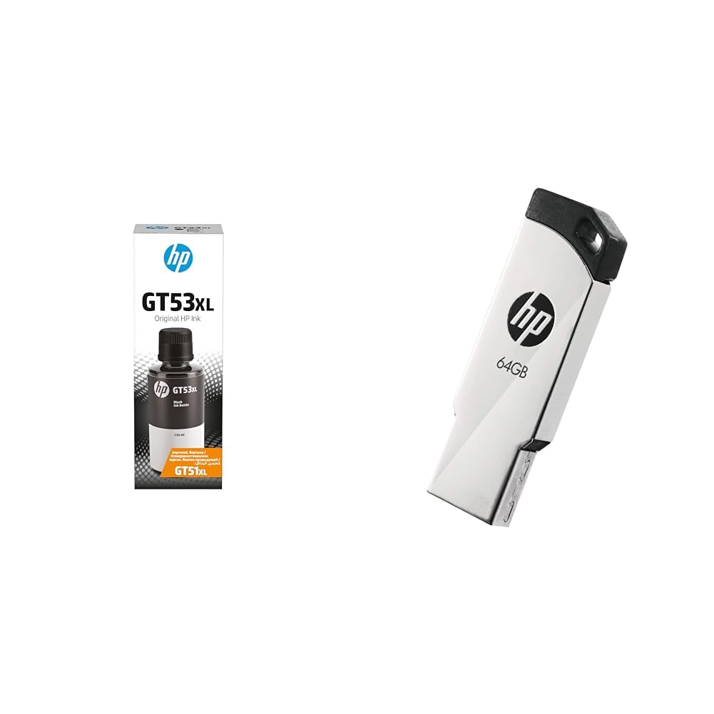 HP GT53XL 135-ml Black Original Ink Bottle : Amazon.in