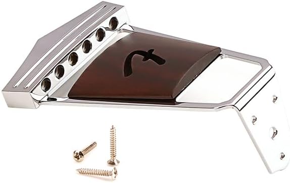 Amazon.com: Ogdni 6 String Guitar Trapeze Tailpiece Bridge and Roller ...