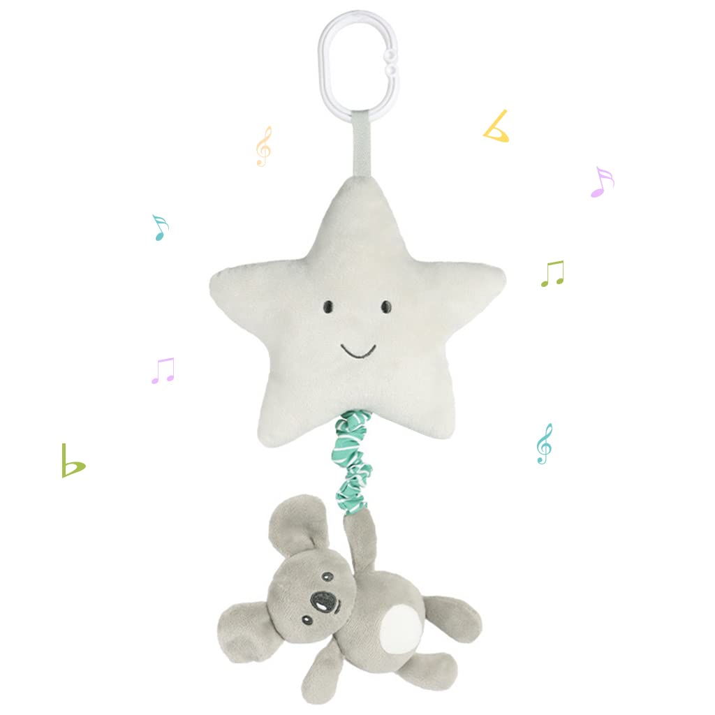 Amazon.com: Blublu Park Baby Hanging Musical Toy with Music Box, Baby ...