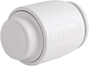 5 x Wavin Hep2O 22mm demountable stop ends. Hep20 push fit tube pipe ...