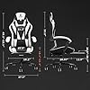 Amazon.com: ErgoDesign Gaming Chair with Linkage Armrest & Footrest ...