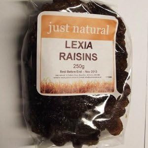 Just Natural Lexia Raisins 250g (1 Pack) : Amazon.co.uk: Grocery