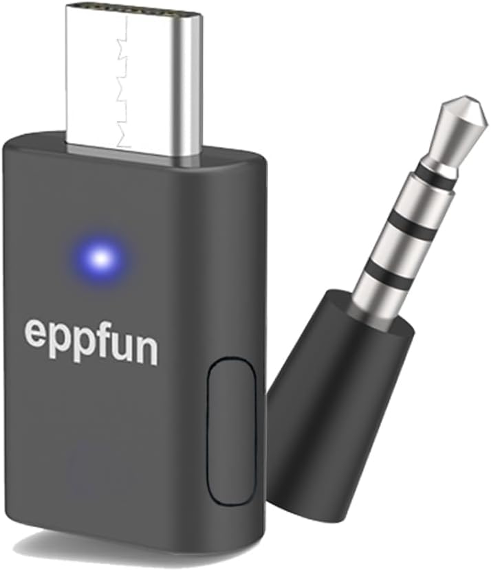 Amazon.com: eppfun USB C Bluetooth Adapter for ps5/PS4, Dual Connection ...