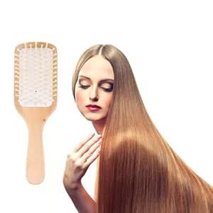 Buy AKADO Hair Brush-Natural Wooden Brush, Detangle Tail Comb, Paddle ...