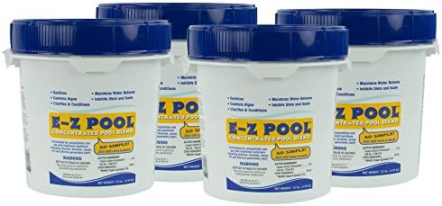 Amazon.com : E-Z Pool Weekly All in 1 Concentrated Outdoor Swimming ...