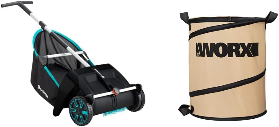 Amazon.com : GARDENA Lawn and Leaf Collector & Worx WA0030 Landscaping ...