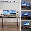 Amazon.com: VIVO 39 inch Extra Long Monitor Stand, Wood & Steel Desktop ...