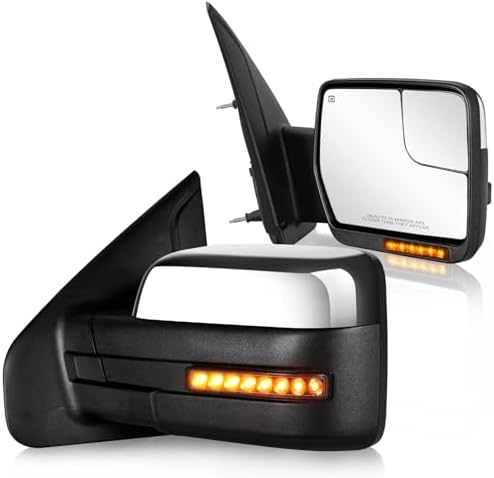 Amazon.com: SIZIOM Side Mirrors for 2004-2014 Ford F-150 with Dynamic ...