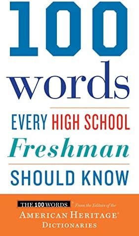 Amazon.com: 100 Words Every High School Freshman Should Know: The ...