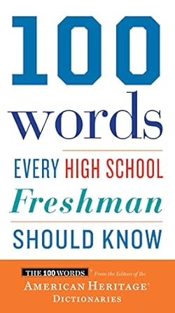 Amazon.com: 100 Words Every High School Freshman Should Know (We Do Not ...