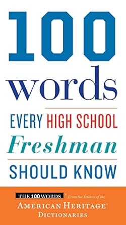 Amazon.com: 100 Words Every High School Freshman Should Know: The ...
