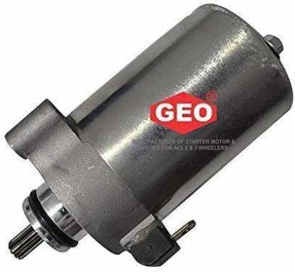 GEO Self Starter Motor Assembly Compatible for Splendor i10 Vehicle ...