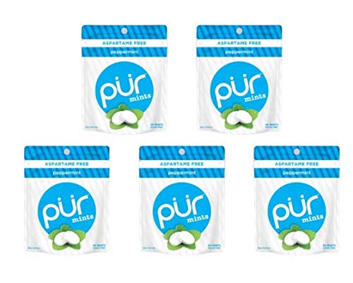 Buy PUR 100% Xylitol Mints, Sugarless Peppermint, Sugar Free ...