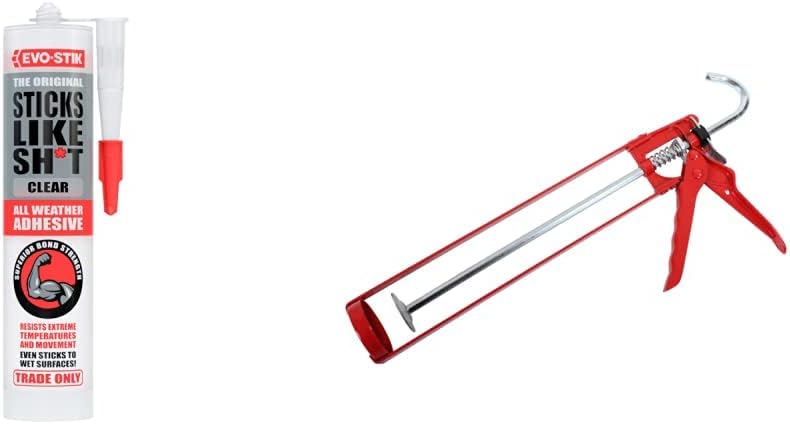 EVO-STIK Sticks Like Sh*t Adhesive, All Weather, Extreme Temperature ...