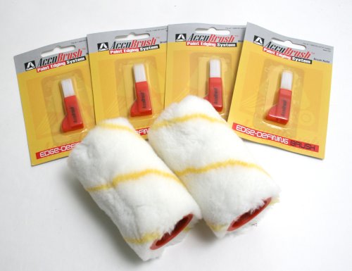 Accubrush Refill Kit - 4 Brushes, 2 Rollers : Amazon.in: Home Improvement