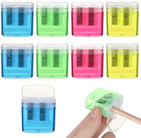 Amazon.com: 8 Pack Makeup Sharpener, Cosmetic Pencil Sharpener, Mini ...