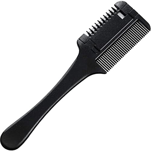 11 Pieces Hair Styling Razor Hair Thinning Comb Hair Texturizing ...
