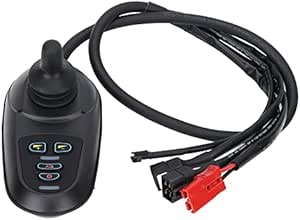 SUCIE 4P Wheelchair Joystick Controller, Brushed 4 Button Electric ...
