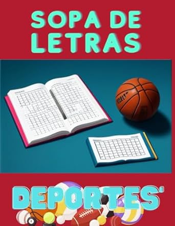 Sopa de letras : Deportes: sopa de letras (Spanish Edition): Cantú ...
