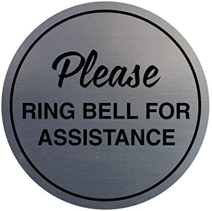 Amazon.com: Please Ring Bell Tin Sign Plaque Door Doorbell Wall Decor ...