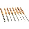 Crown 290 High Speed Steel Woodturning Set in Wooden Box, 8-Piece ...