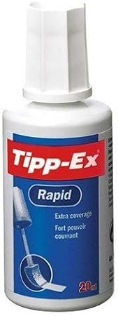Tipp-Ex Rapid Correction Fluid Tippex Bottles (5 Pack) : Amazon.co.uk ...