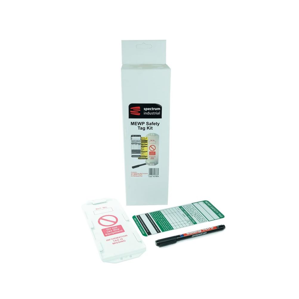 Mobile Work Platform Tagging Kit 10 Holders-20 Inserts-2 Pens : Amazon ...