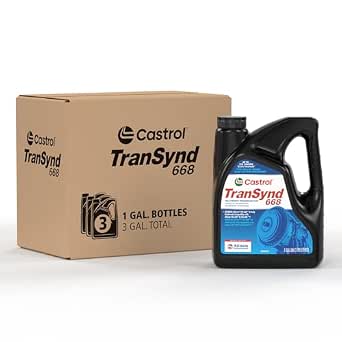 Castrol TranSynd 668 Full-Synthetic Automatic Transmission Fluid, 1 ...