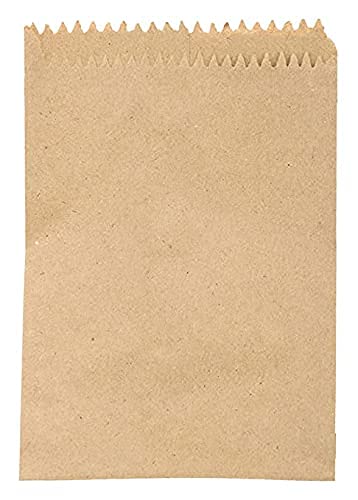 Brown Paper Bags for Foods Grocery Packing Covers - Pack of 50 (25 x 35 ...