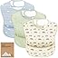 Amazon.com: 3-Pack Waterproof Baby Bibs for Eating - Lightweight ...