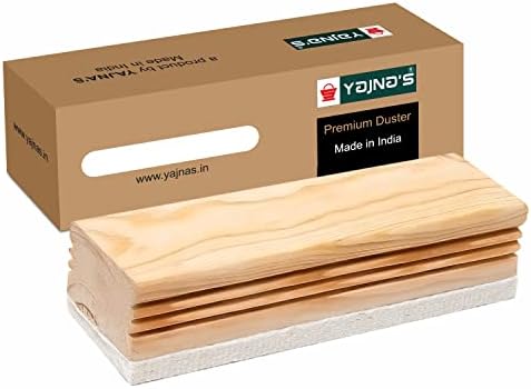 Eduway Non-Magnetic White Board and Chalkboard Eraser Woodne Duster ...