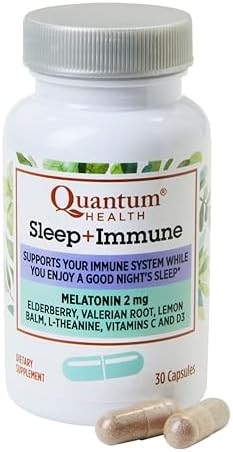 Amazon.com: Quantum Health Sleep Immune Support Supplement Melatonin ...