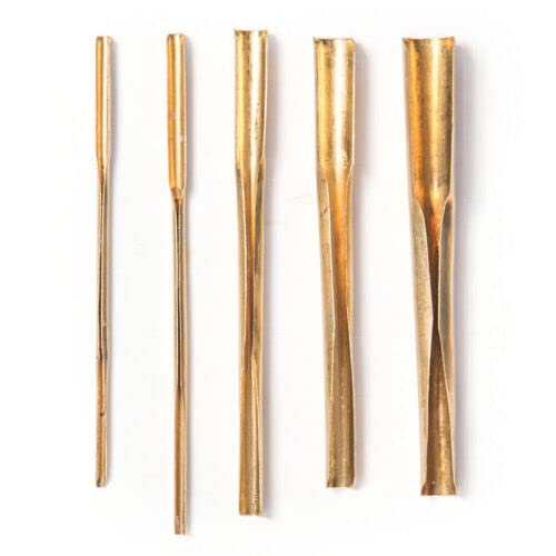 Amazon.com : 5Pcs Brass Clay Hole Cutter Pottery Ceramic Punch Tools ...