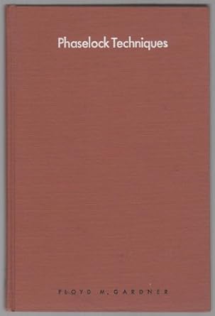 Phaselock Techniques: Gardner, Floyd M.: 9780471291565: Amazon.com: Books
