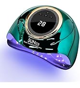 Amazon.com: MIRAGE LAYON UV LED Nail Lamp, 288W Professional Nail Dryer ...