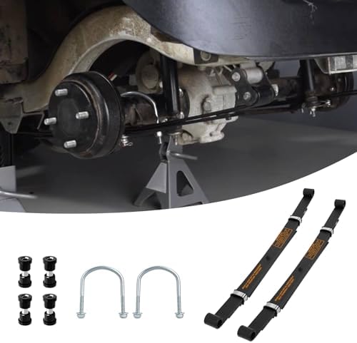 Amazon.com: Cartalia Heavy Duty Rear 4-Leaf Springs Kit for Club Car ...