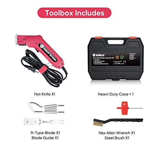 Snapklik.com : RoMech Rope Cutter Fabric Cutter - Pro Electric Hot ...