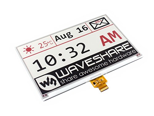 Waveshare 7.5 Inch E-paper Raw Display Panel(B) 800×480 Resolution 3.3v ...