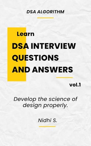 DSA INTERVIEW QUESTIONS AND ANSWERS eBook : S, Nidhi: Amazon.in: Books