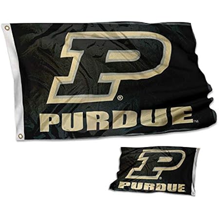 Amazon.com : College Flags & Banners Co. Purdue Boilermakers Flag ...