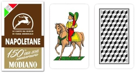 Modiano Napoletane 97/25 Regional Italian Playing Cards. Authentic ...