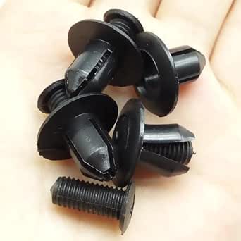 AutoRio Premium Silicone Sucker Fasteners 8 mm – Car Bumper/Fender/Door ...