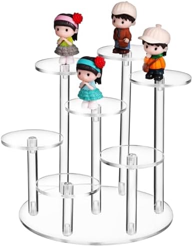 Amazon.com: Eco Moda Acrylic Display Stand - 7-Tier Black Action Figure ...